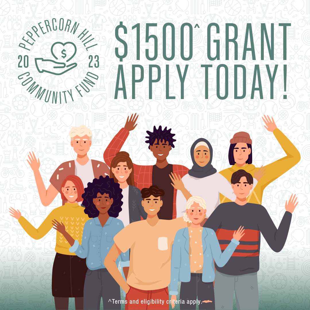 2023 Peppercorn Hill Community Fund grant applications now open ... 2023 Peppercorn Hill Community Fund grant applications now open ...